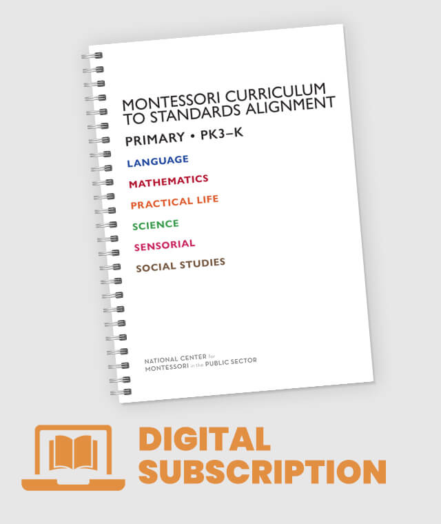 Primary • PK3–K Montessori Curriculum to Standards Alignment—Digital ...